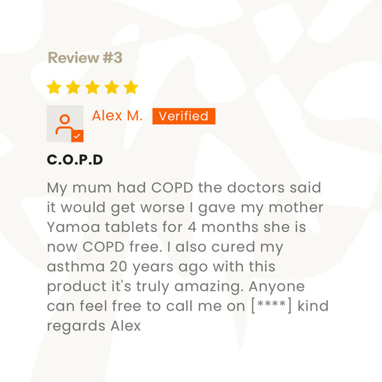 Yamoa™ Powder & Capsules Food Supplement for Natural Respiratory ...