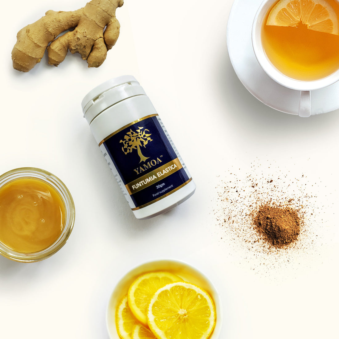 Yamoa™ Powder & Capsules Food Supplement for Natural Respiratory ...